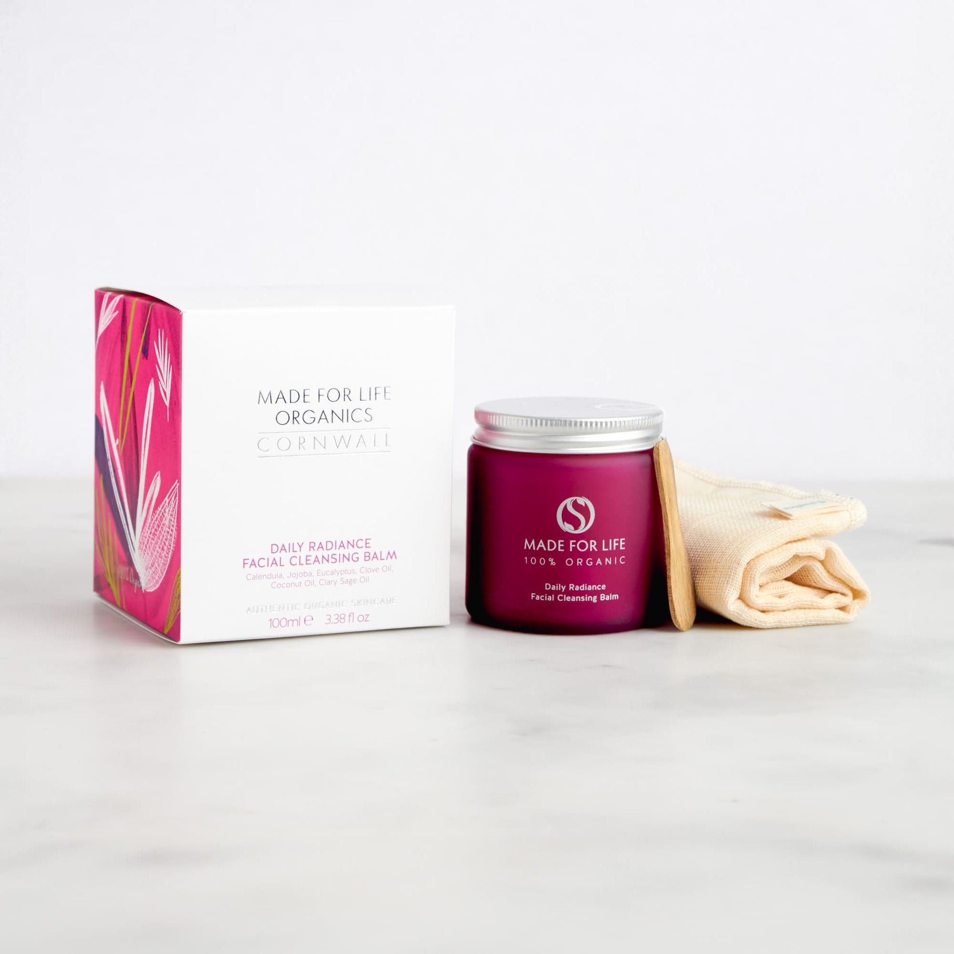 Daily Radiance Facial Cleansing Balm 100ml – Made For Life Organics